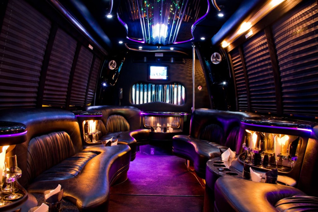 Stretch Limo Bus Black | Limousines | Limo Hire London | BookLimo.co.uk